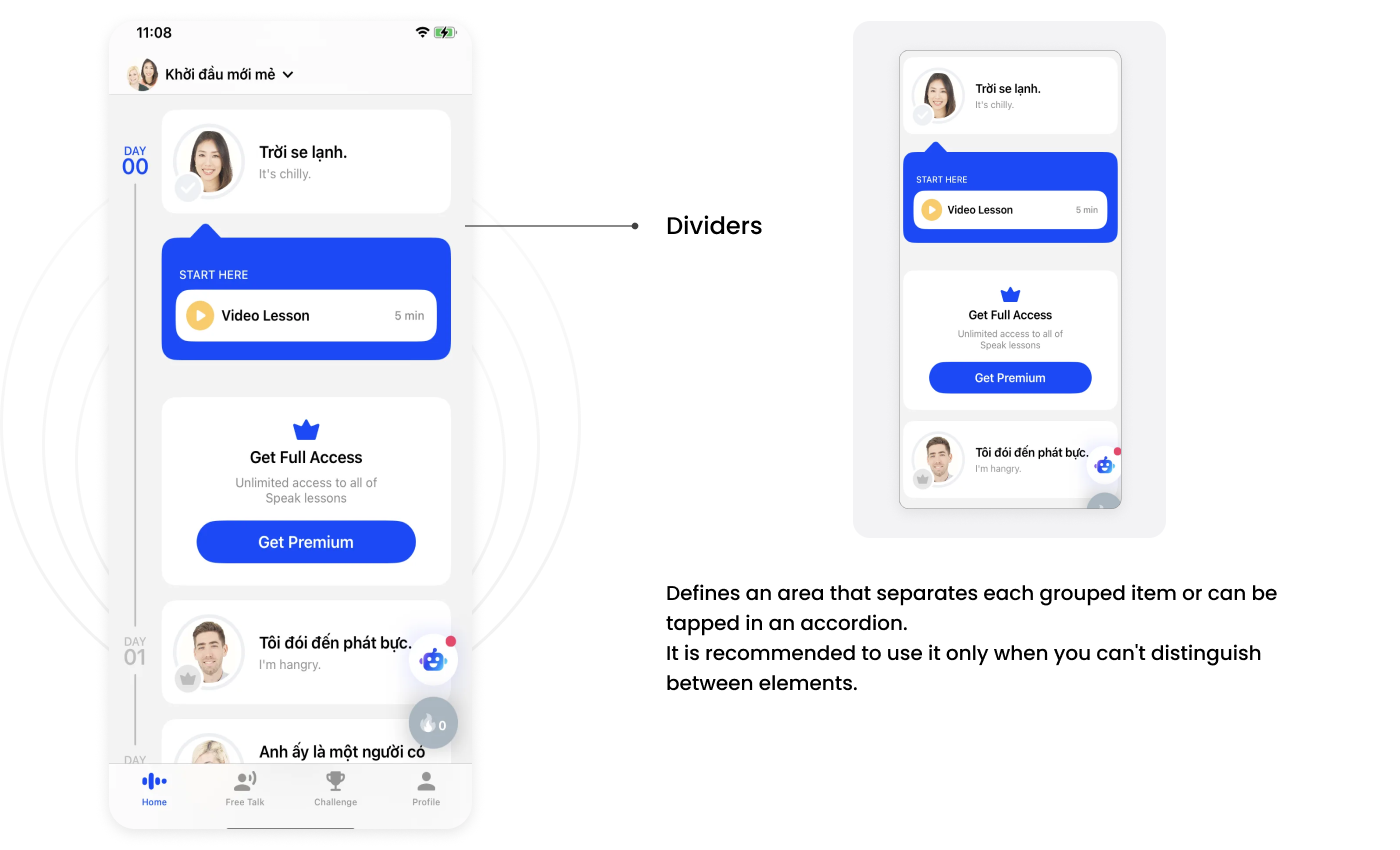 Dnas - UX/UI Design References