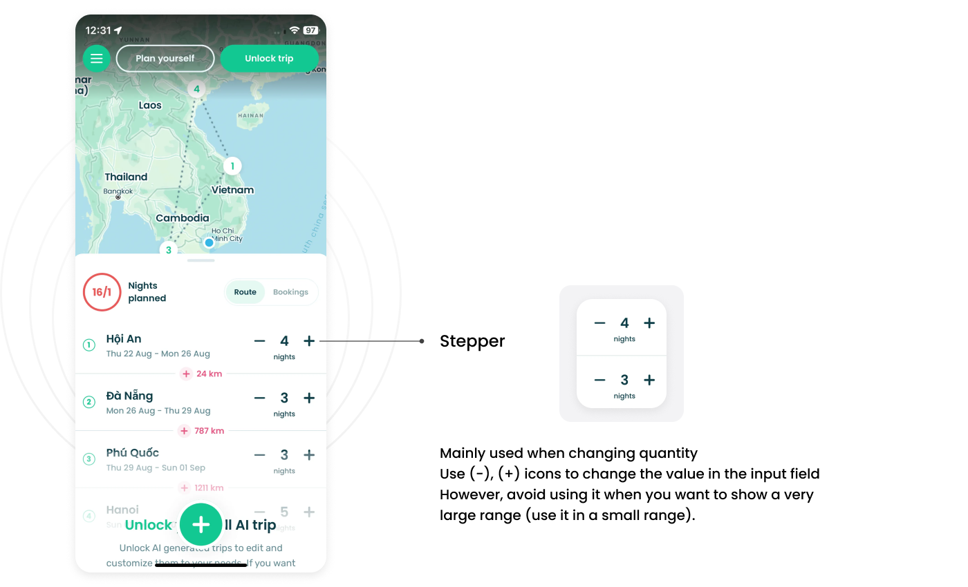 Dnas - UX/UI Design References