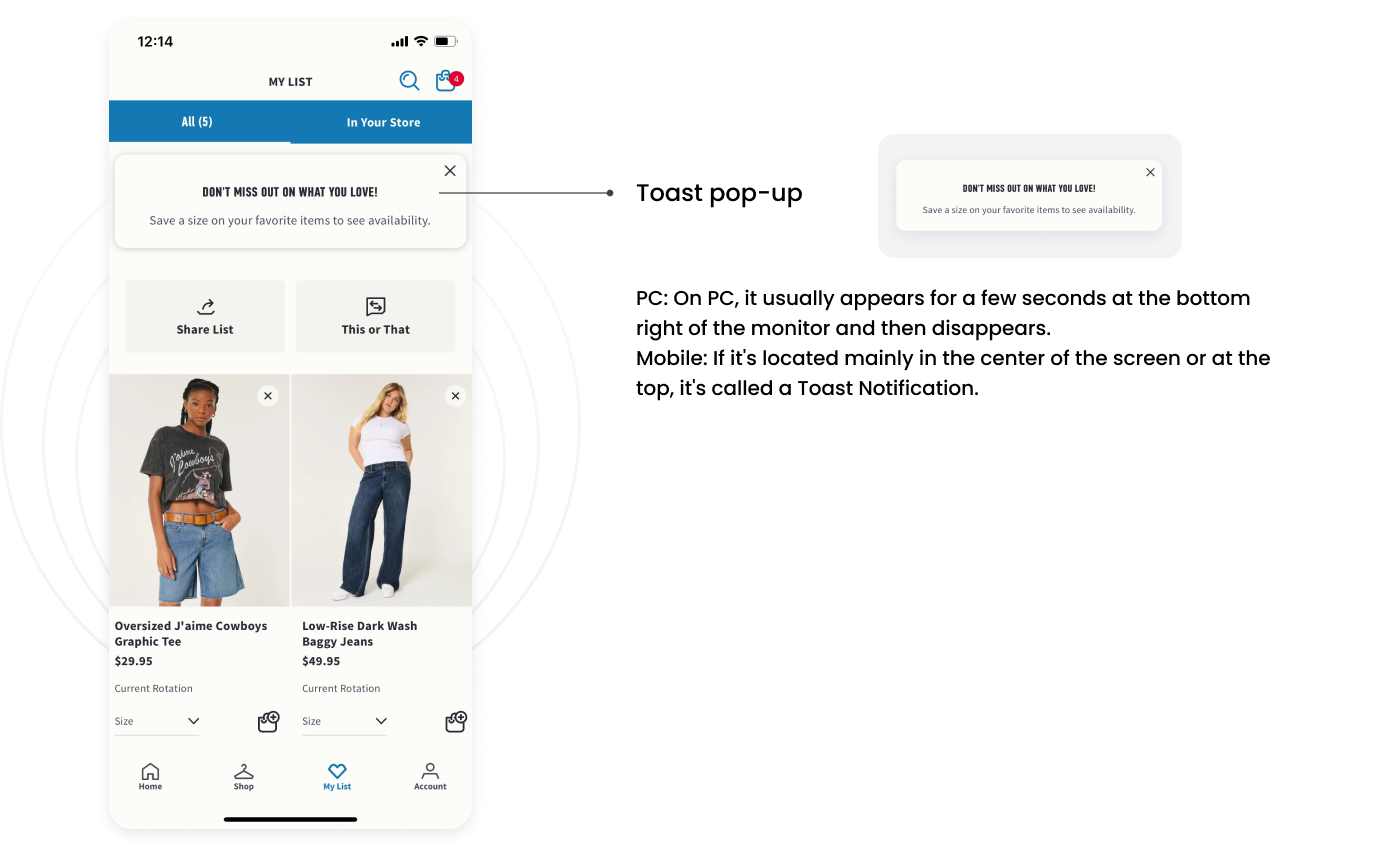 Dnas - UX/UI Design References